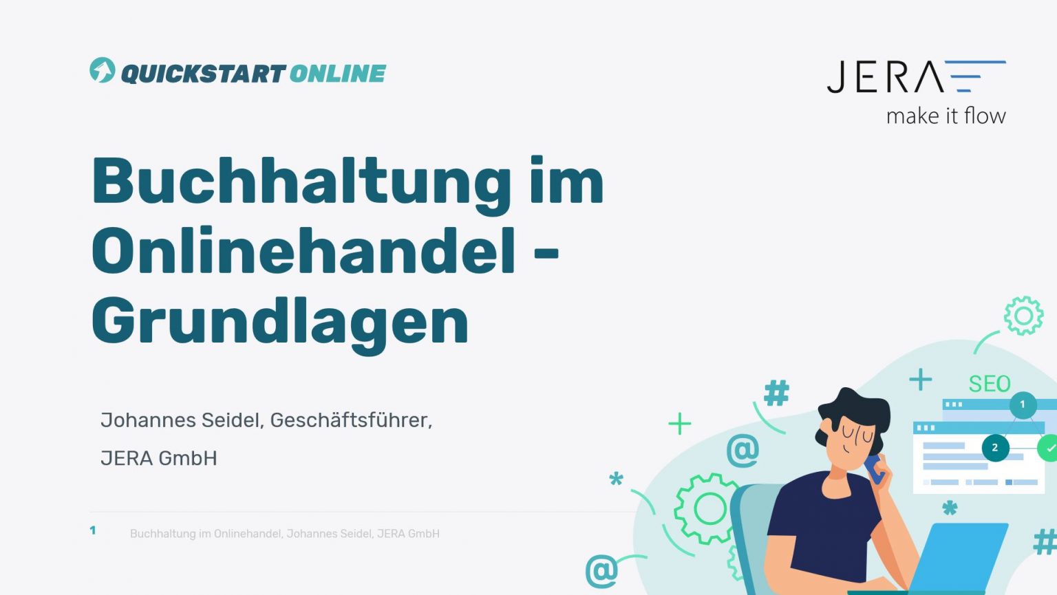 Buchhaltung im Onlinehandel: Tipps & Tricks | Quickstart Online