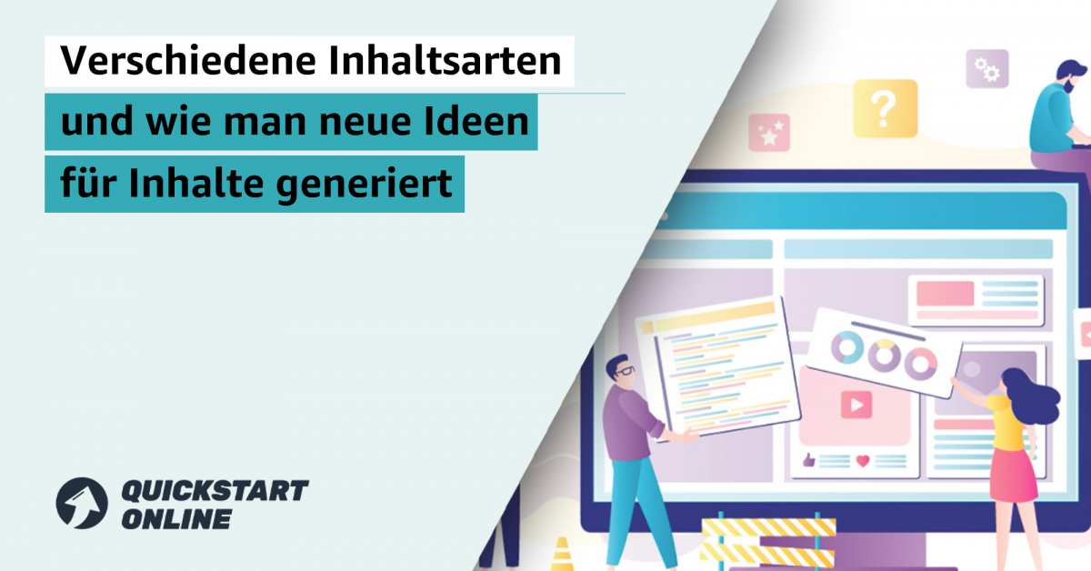 Verschiedene Inhaltsarten und wie man neue Ideen für Inhalte generiert ...
